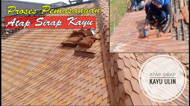 ATAP SIRAP Kayu Ulin Asli Kalimantan (Siap Antar) | SEOsatu