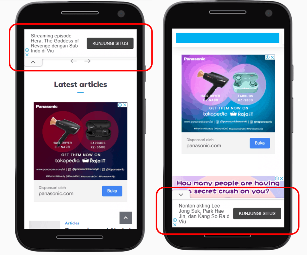 Cara Seting Posisi Anchor ads Adsense dibagian Bawah | SEOsatu